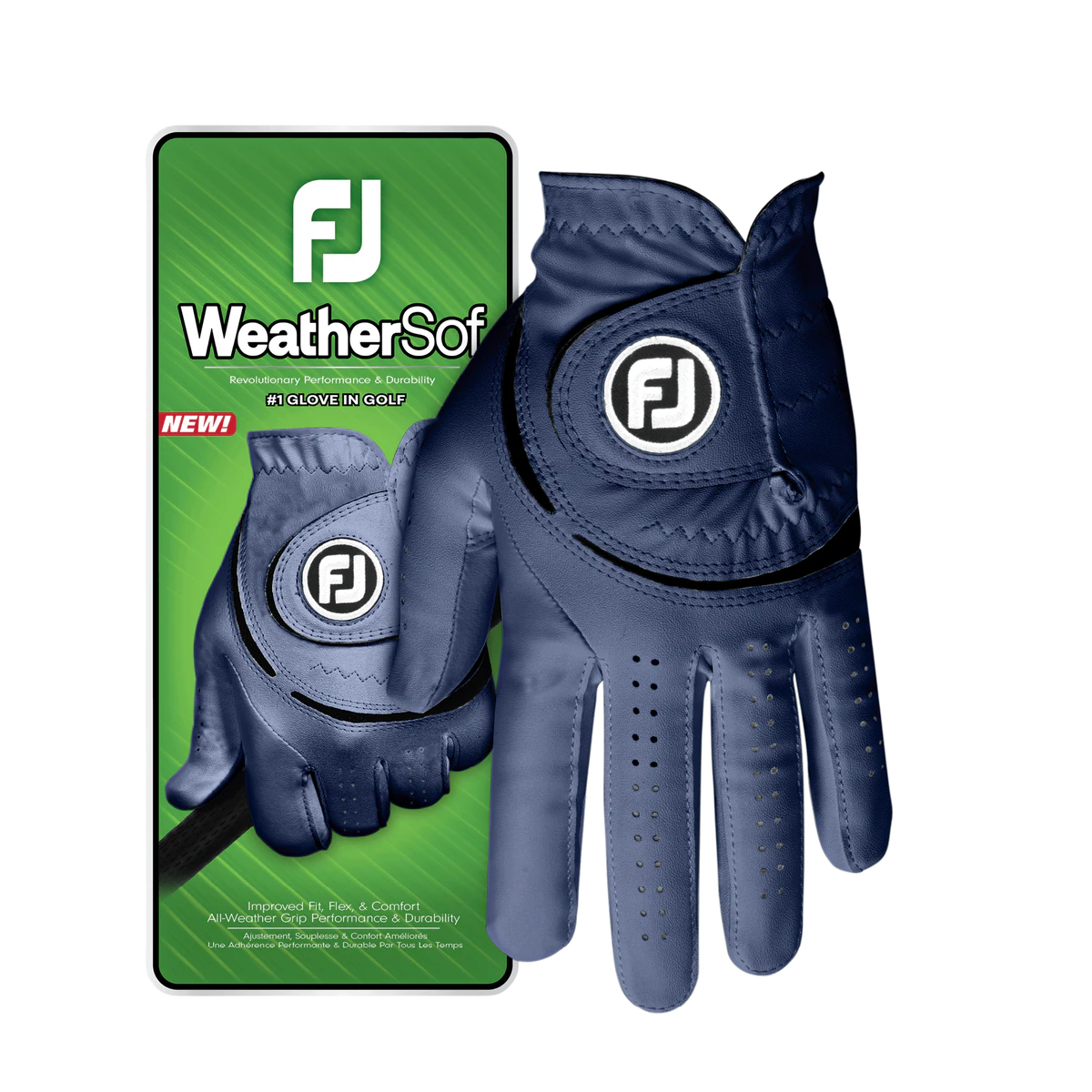 2024 FootJoy WeatherSof Men's Golf Glove - Navy – The Clubroom