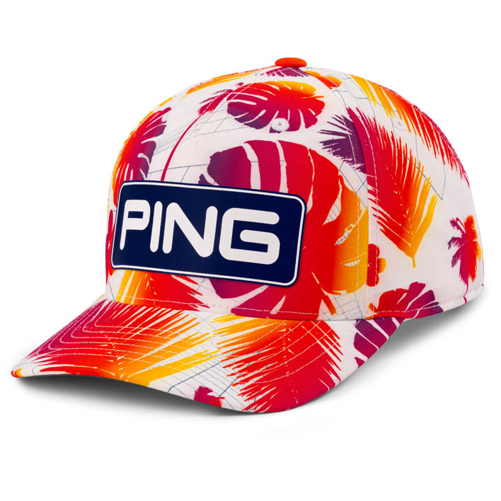 2025 Ping Hawaii Collection Electric Sunset Tour Snapback - White – The Clubroom