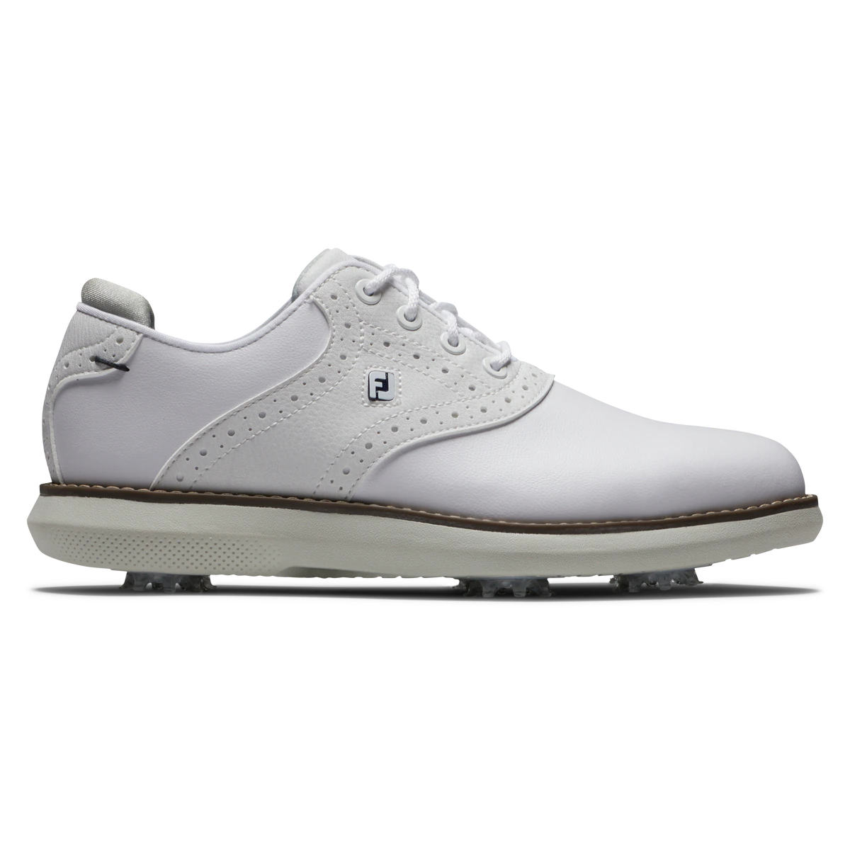 2024 FootJoy Junior Boy's Tradition Golf Shoes - White – The Clubroom