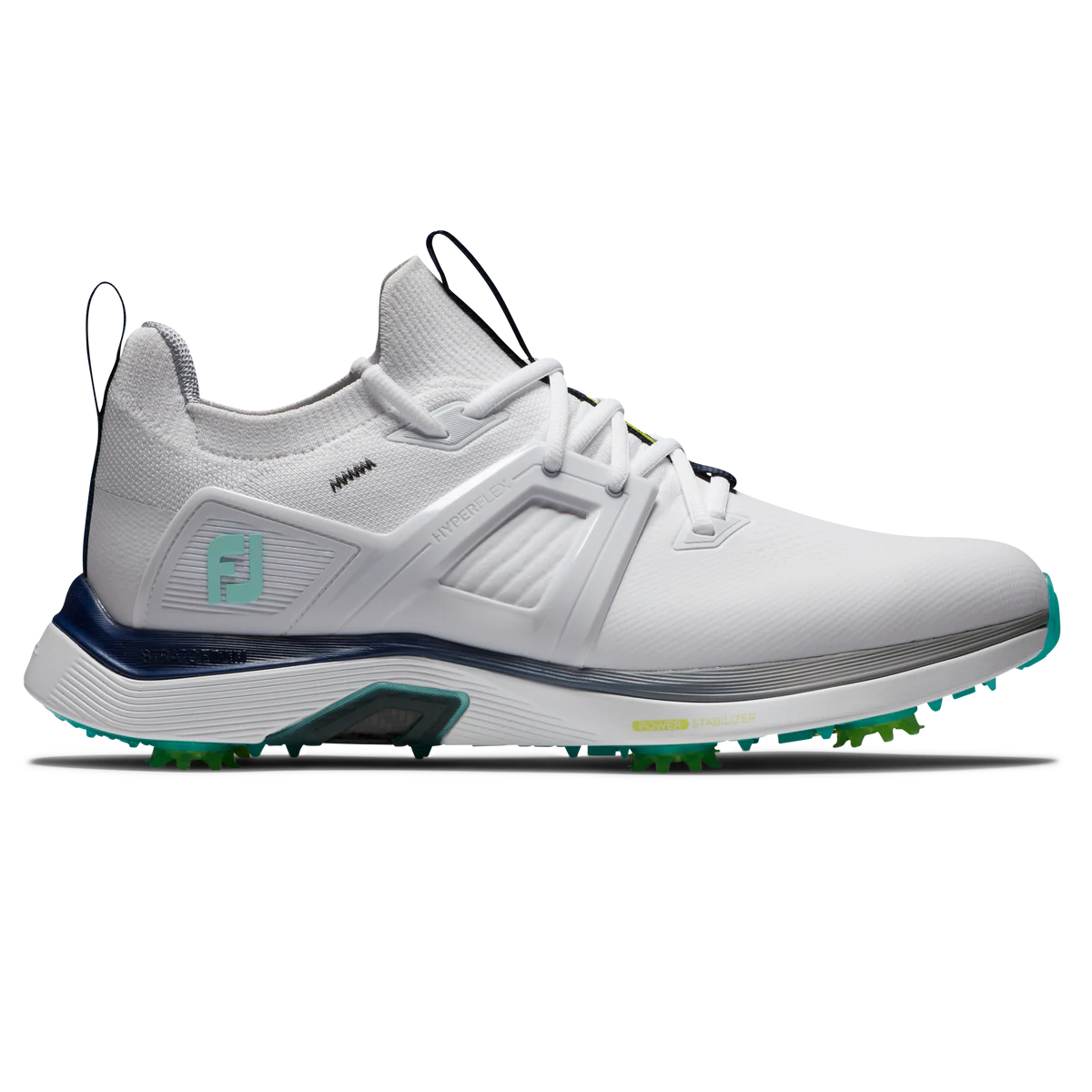 2024 FootJoy Men's HyperFlex Carbon - White / Charcoal / Teal – The ...