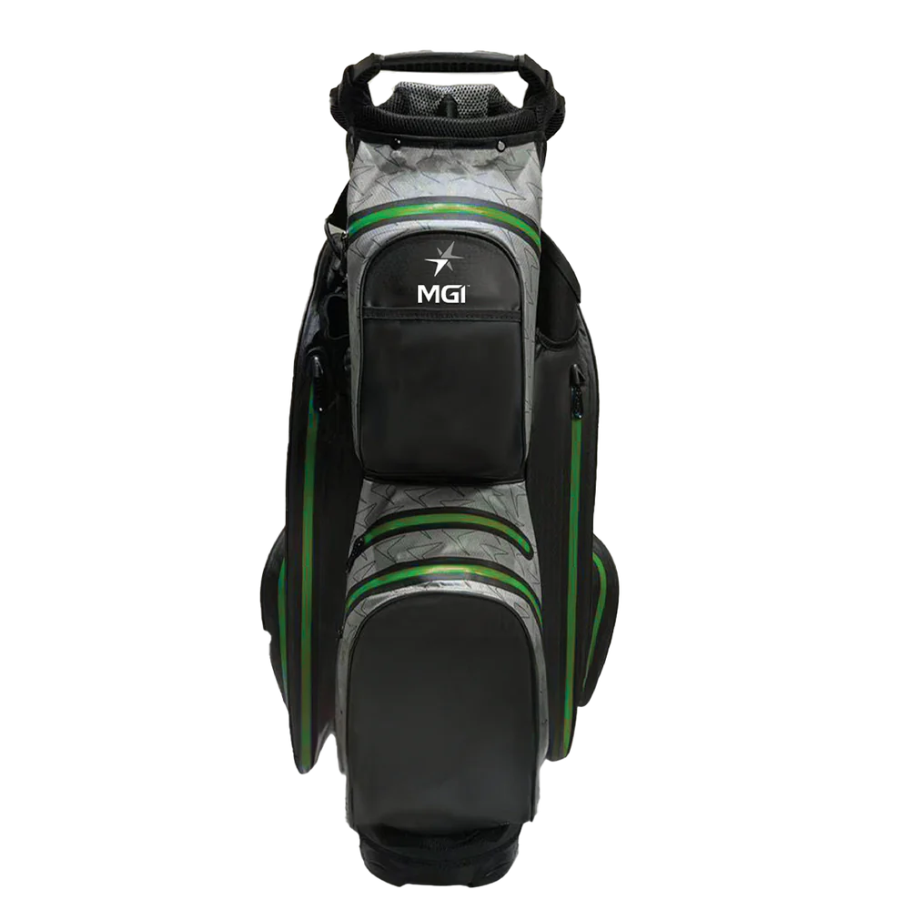 MGI Dri-Play Golf Bag - Black/Green/Silver – The Clubroom