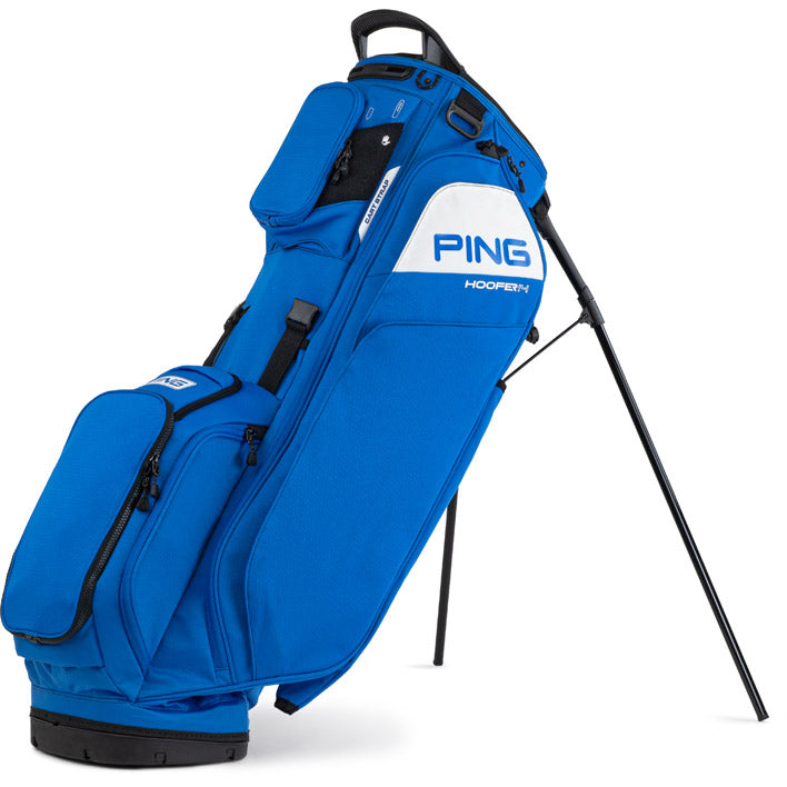 2024 PING Hoofer 14 Way Bag - Royal / White – The Clubroom