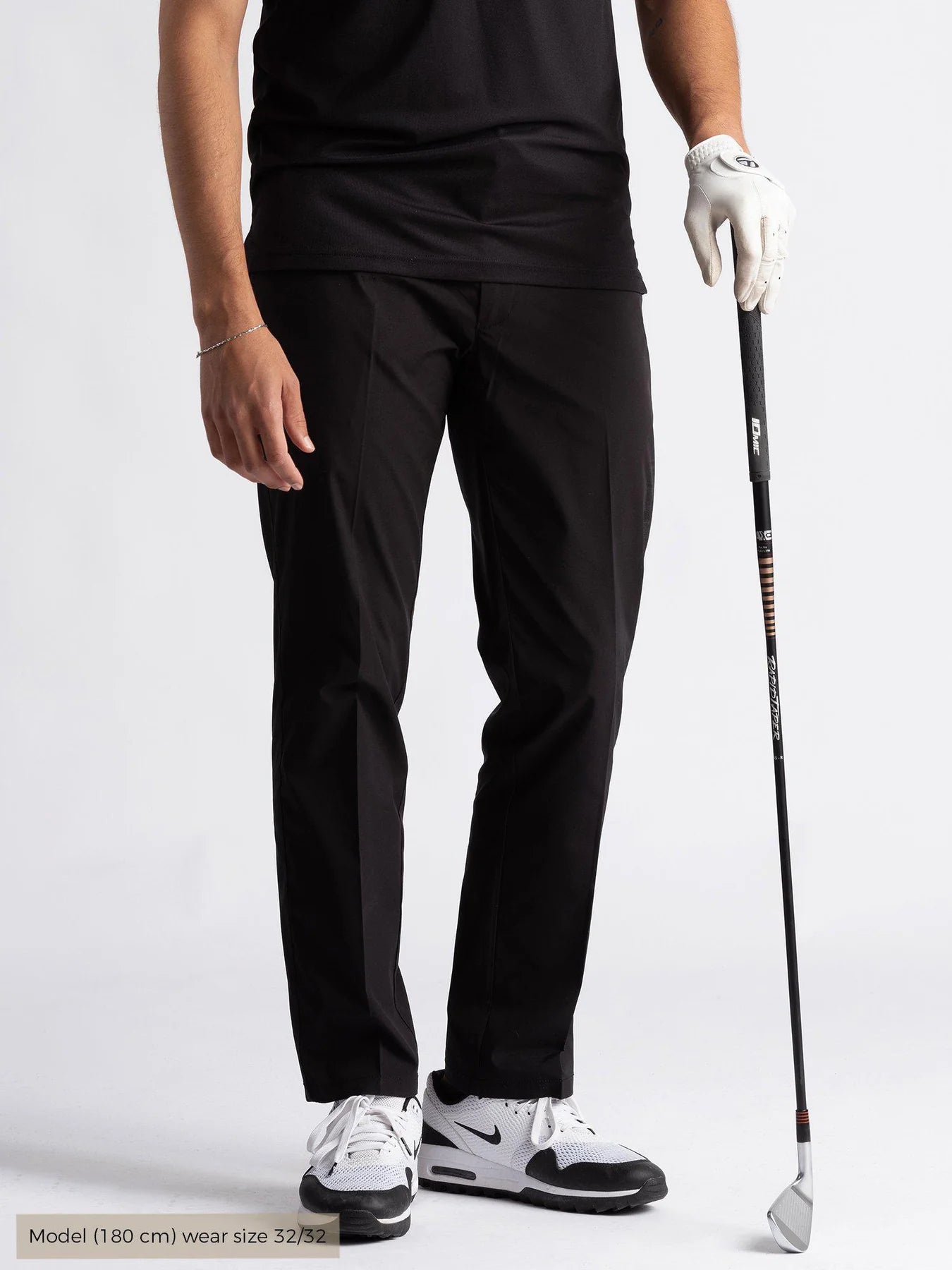 2025 Cross Men's Byron Lux Chinos - Black (34 Leg Length) – The Clubroom