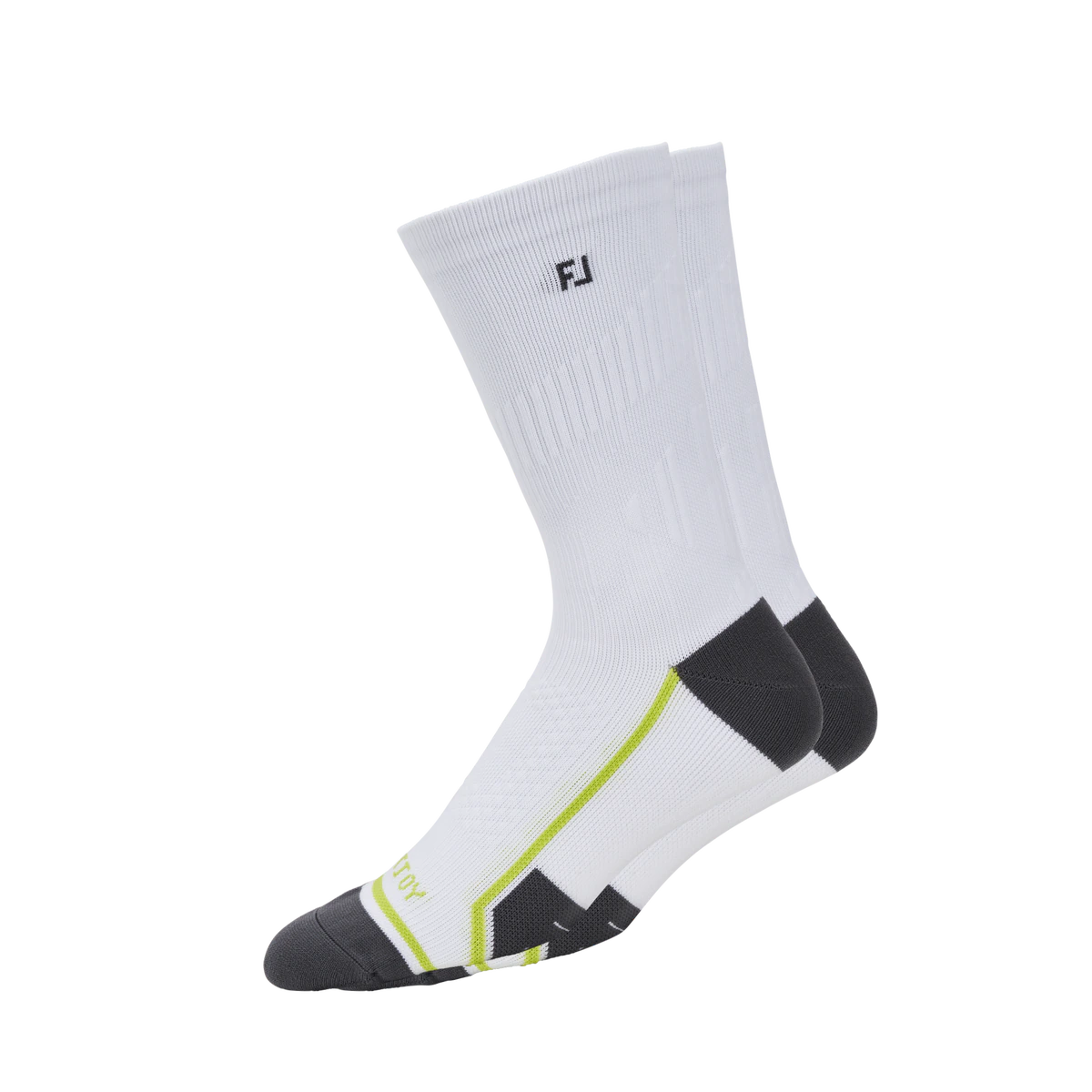 2025 FootJoy Tech D.R.Y. Crew Sock - White – The Clubroom