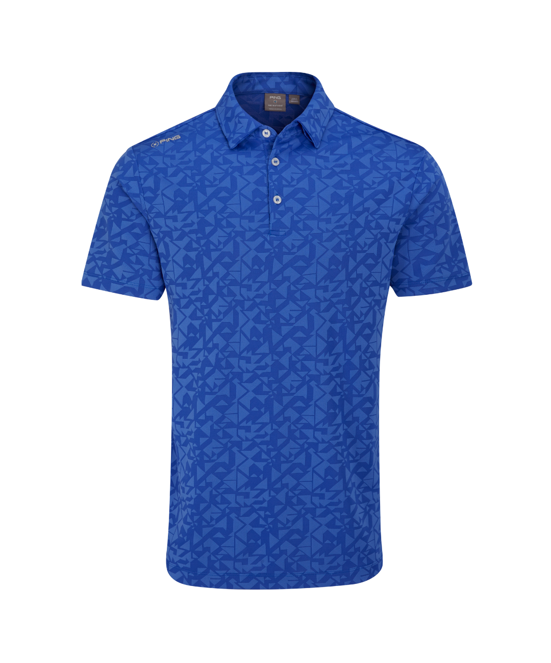 2025 Ping Men's Geo-Camo Polo - Ultra Blue – The Clubroom