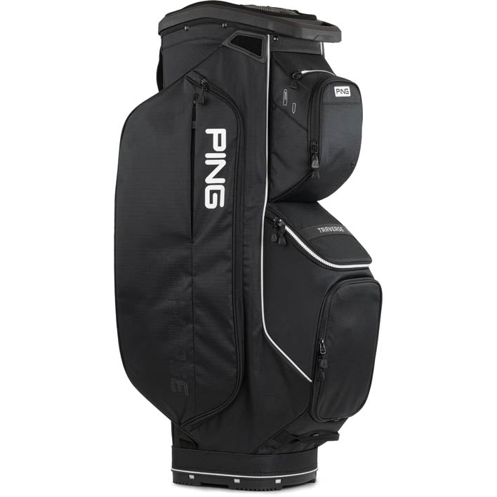 2025 Ping Traverse Cart Bag - Black – The Clubroom