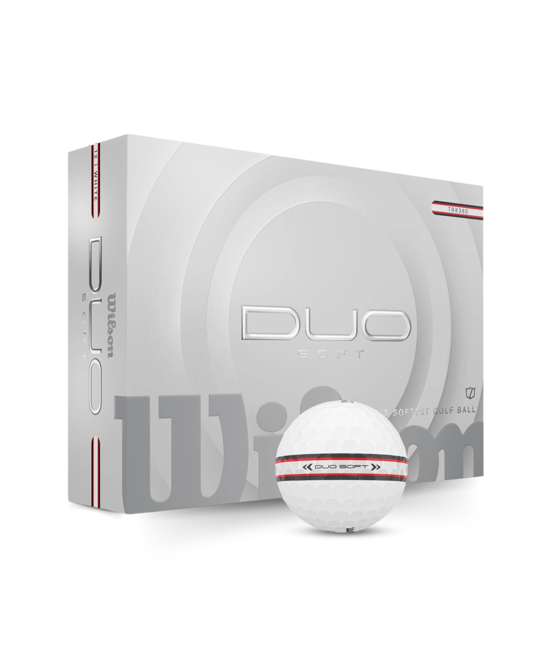 2025 Wilson Duo Soft TRK360 | White Golf Balls NZ | The Clubroom