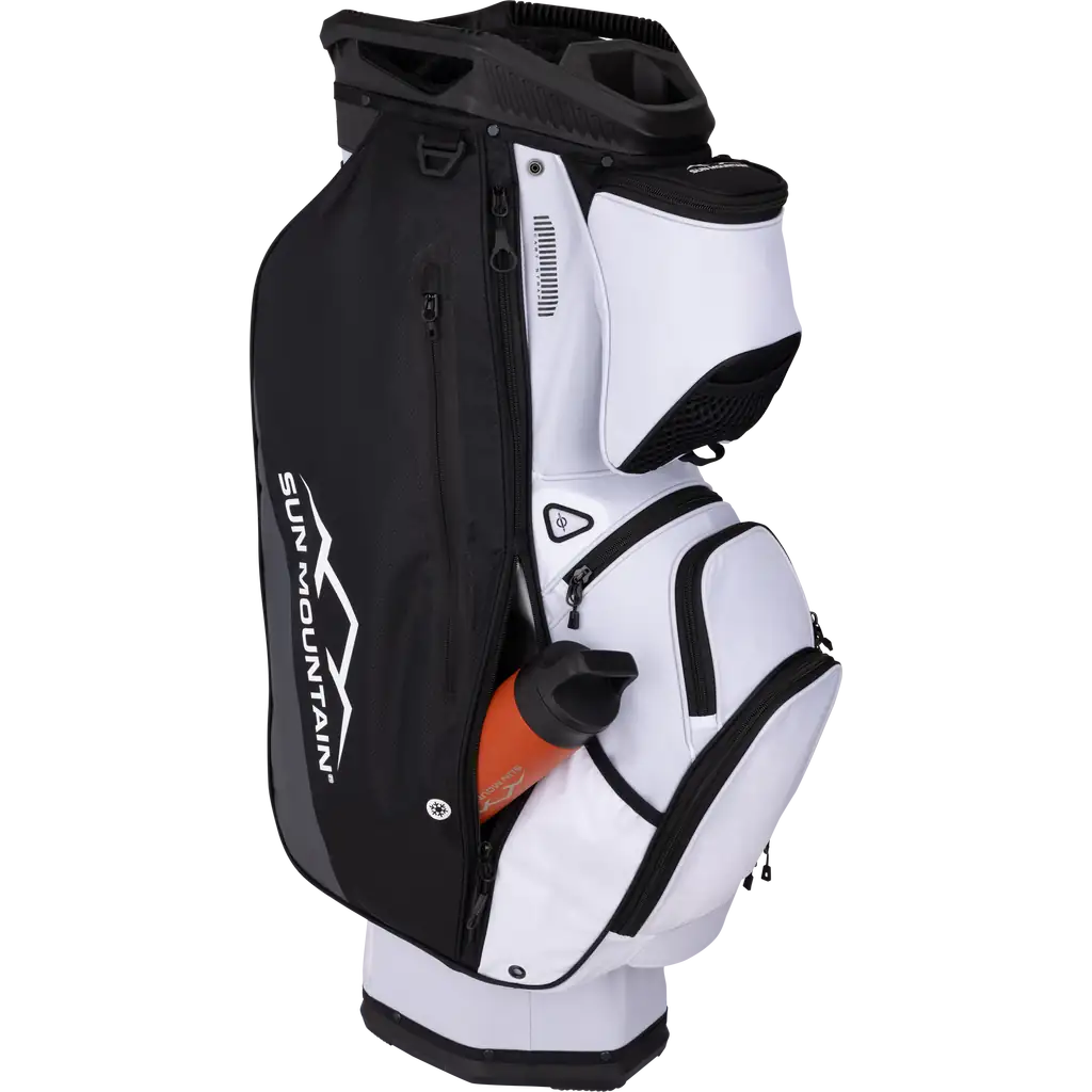 2025 Sun Mountain C130 Sync Cart Bag - White/Black – The Clubroom
