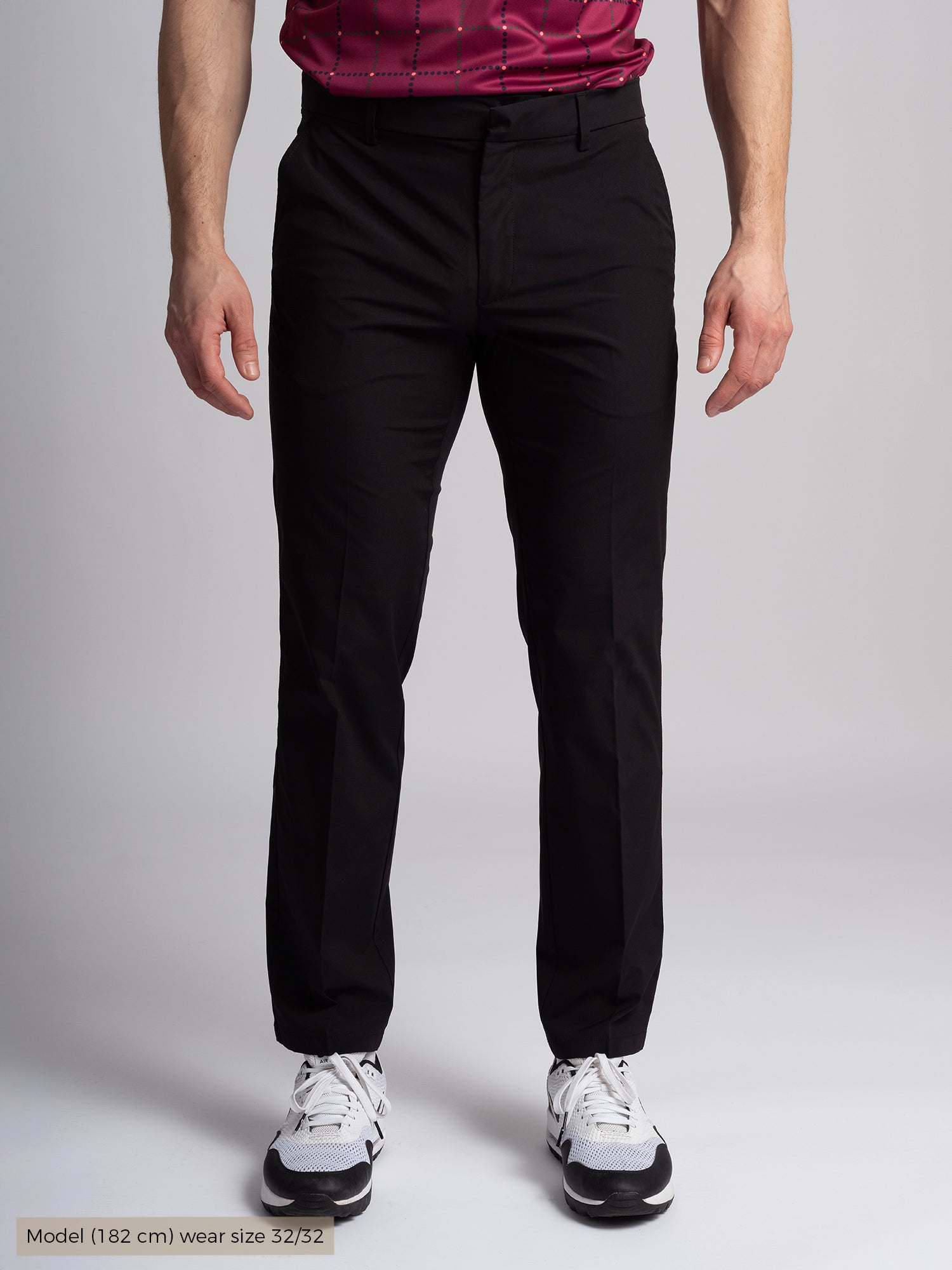 2025 Cross Byron Tech Chino - Black 32 Length – The Clubroom