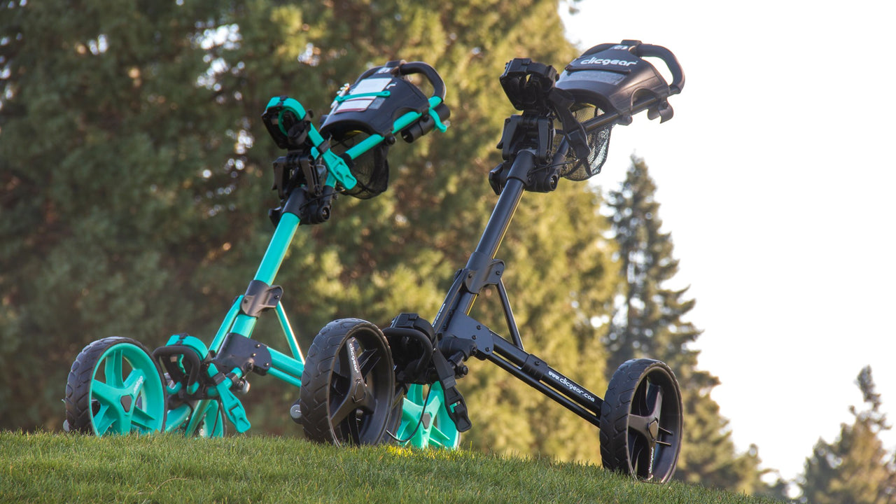 Clicgear Rovic RV2L PushCart – The Clubroom