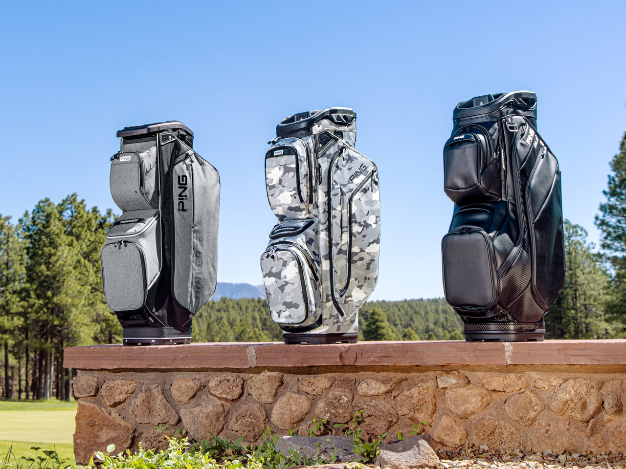2025 Ping Pioneer Golf Bag - Black – The Clubroom