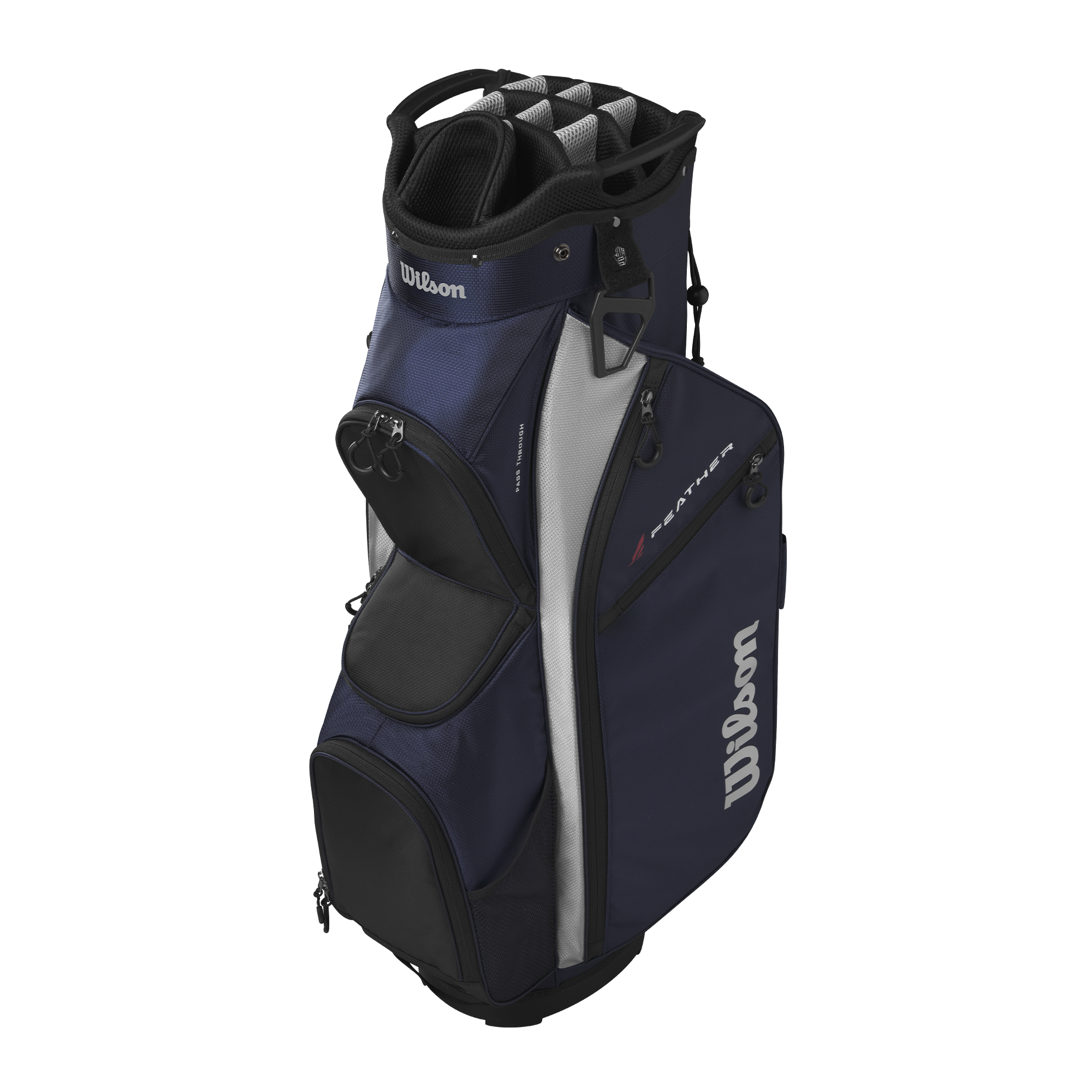 Wilson Feather Cart Stand Bag - Navy – The Clubroom