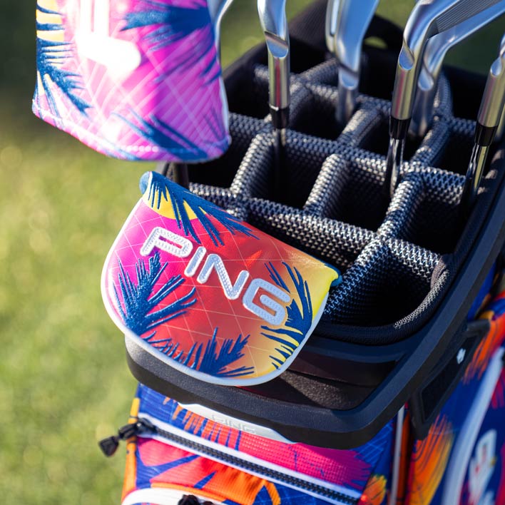 2025 Ping Hawaii Collection Electric Sunset Mallet Putter Headcover ...