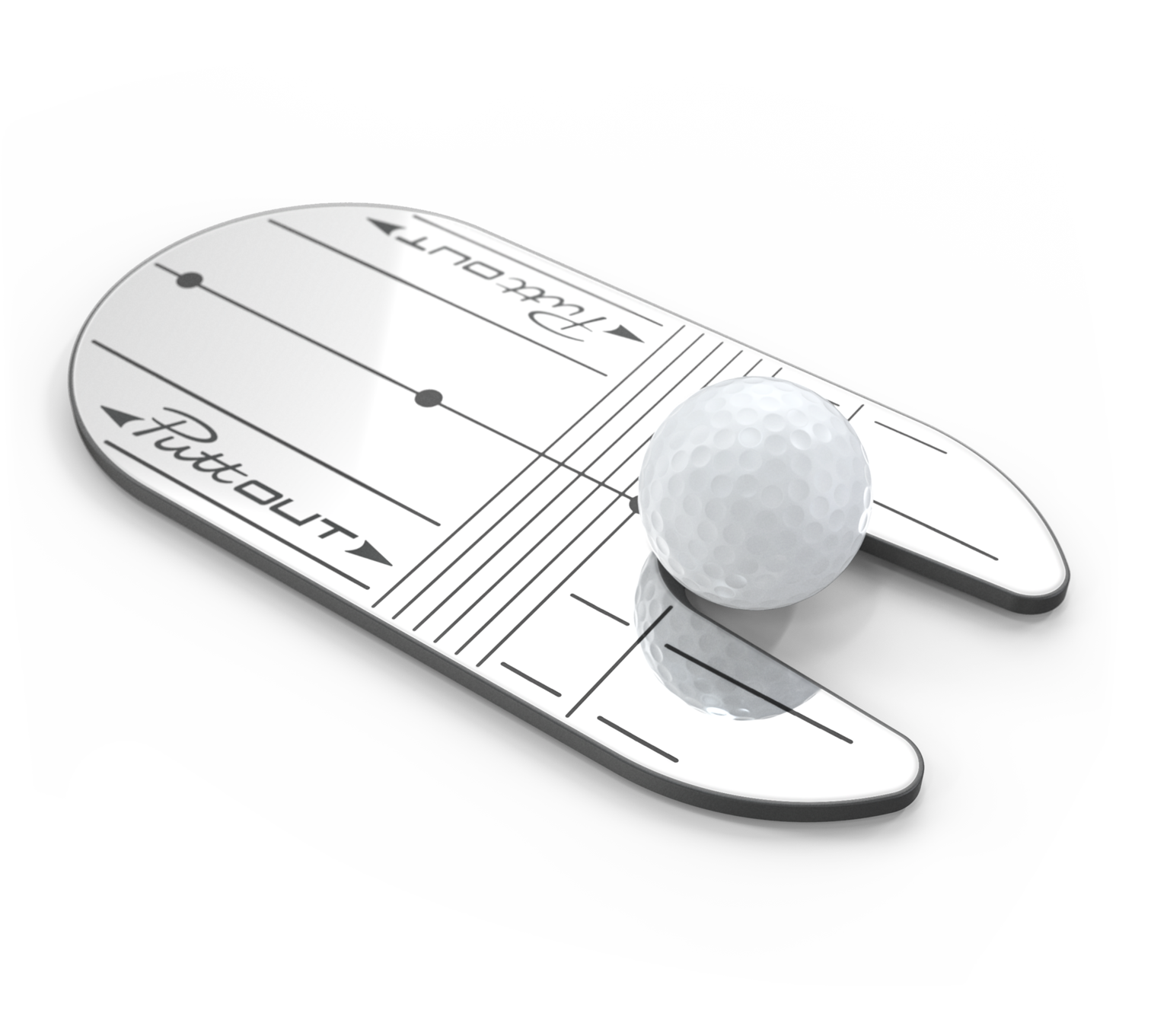 Putt Out Compact Putting Mirror – The Clubroom